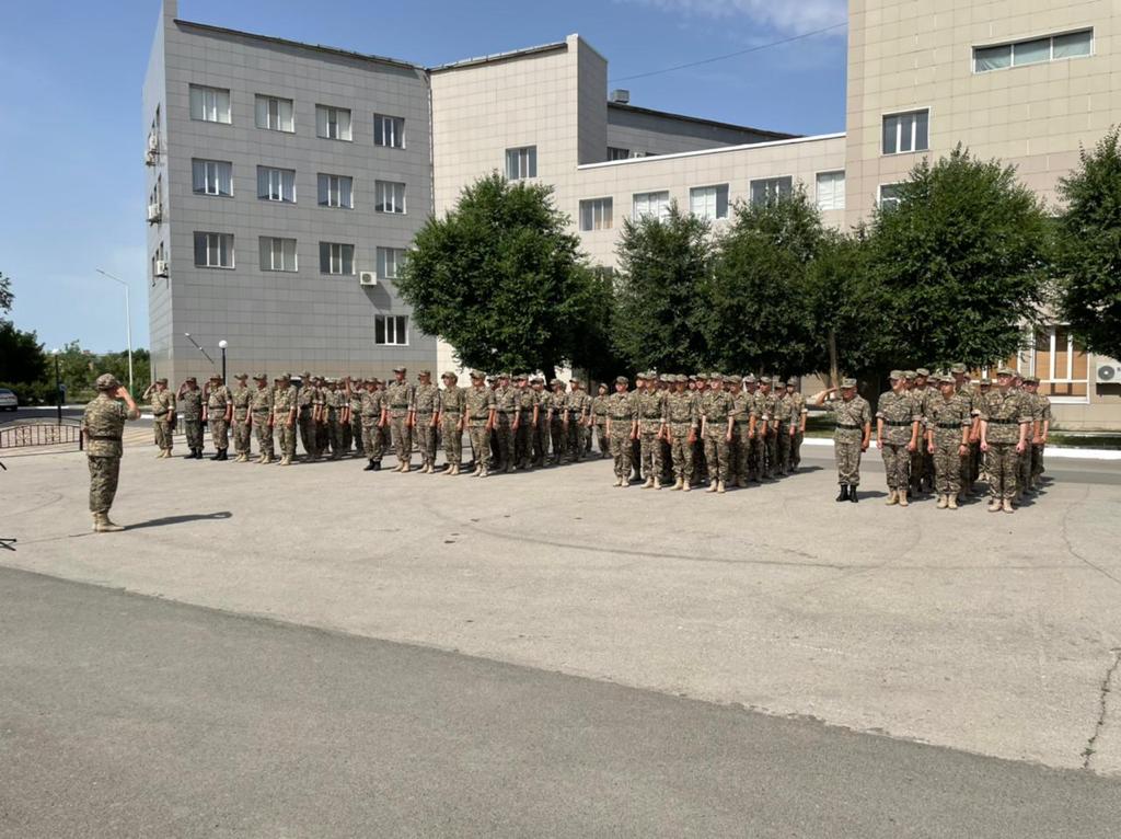 MILITARY DEPARTMENT OF ATYRAU UNIVERSITY STARTED TRAINING CAMP IN 2022